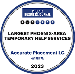 Accurate Placement | Phoenix Staffing | Temporary Employment